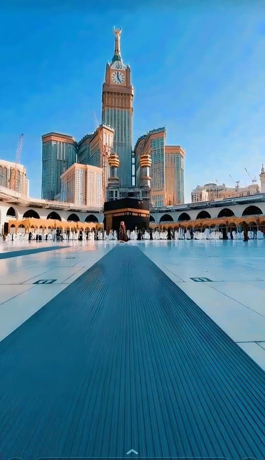 View of the Kaaba editorial stock image. Image of makkah - 310482089