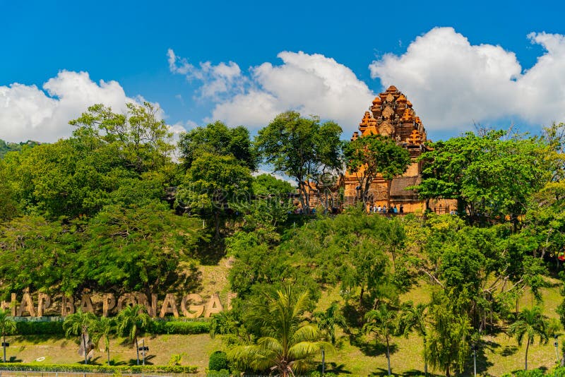Po Nagar Cham Towers. stock photo. Image of travel, vacation - 308759260