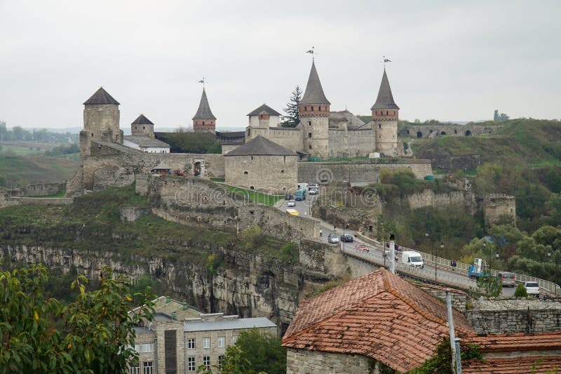 Panorama of the Smotch Canyon, Which Opens from the Kamenets-Podolsk ...