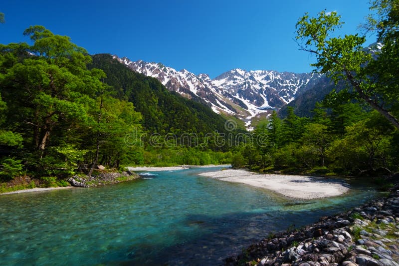 The View from Kappabashi Bridge Stock Image - Image of bank, water ...
