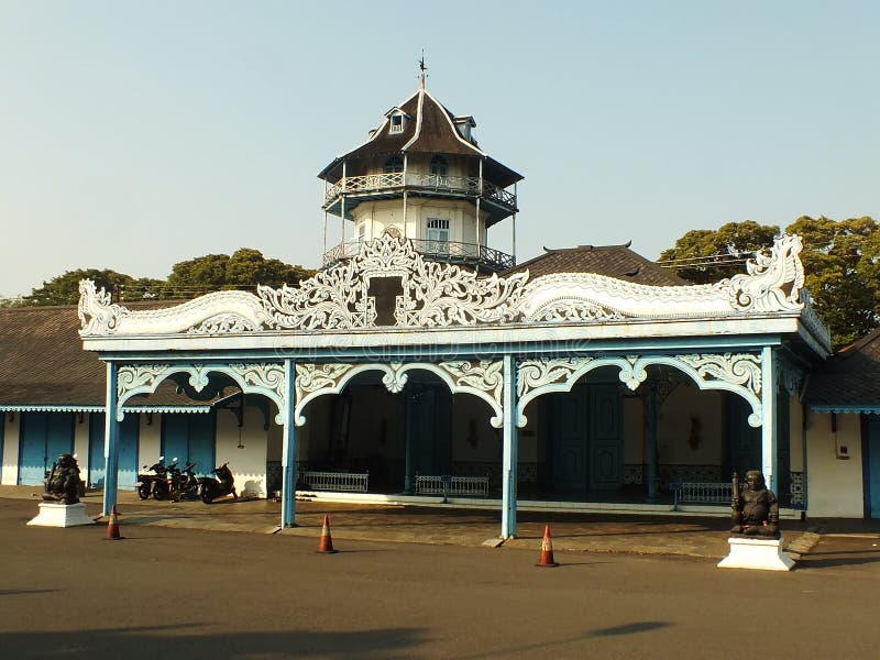 View of Kasunanan Surakarta Palace at Central Java Indonesia Editorial ...