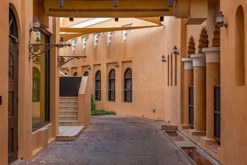 View of the Katara Cultural Village in Doha, Qatar Stock Photo - Image ...
