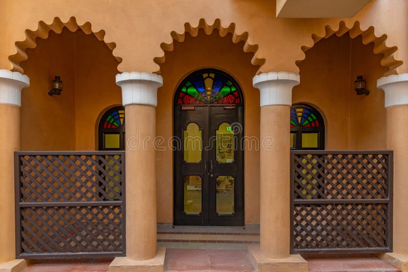 View of the Katara Cultural Village in Doha, Qatar Stock Photo - Image ...