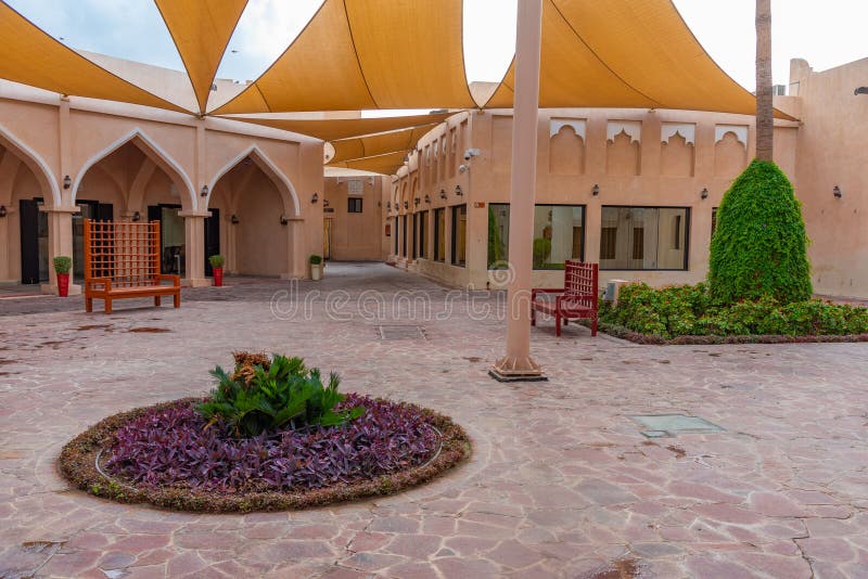 View of the Katara Cultural Village in Doha, Qatar Stock Photo - Image ...