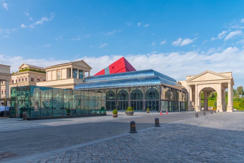 View of the Katara Cultural Village in Doha, Qatar Stock Image - Image ...