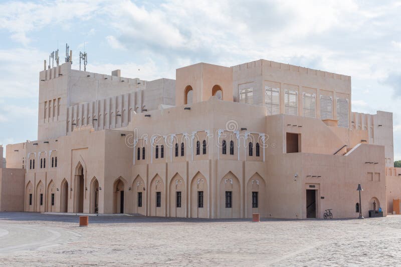 View of the Katara Cultural Village in Doha, Qatar Stock Image - Image ...