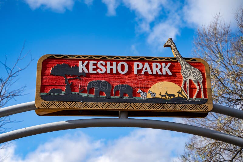 View of the Kesho Park at the Toronto Zoo. Editorial Stock Image ...