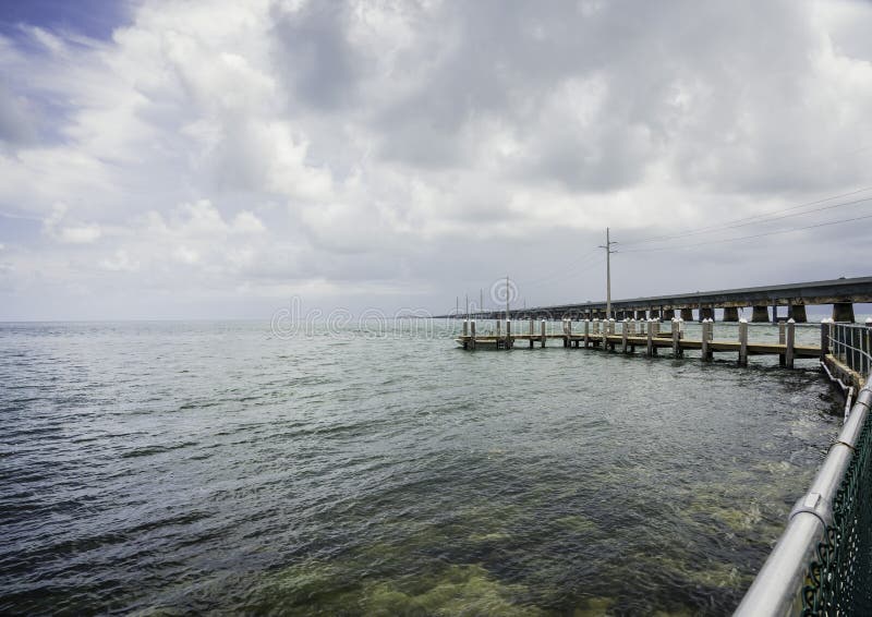 View of Key West Beach at Sunset. Stock Image - Image of outdoors ...