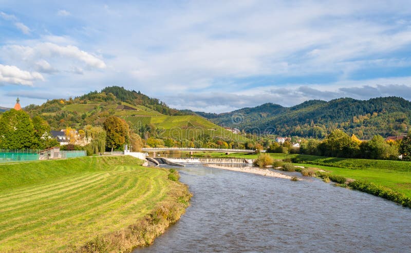 View To the Kinzig Valley in the Black Forest Stock Image - Image of ...