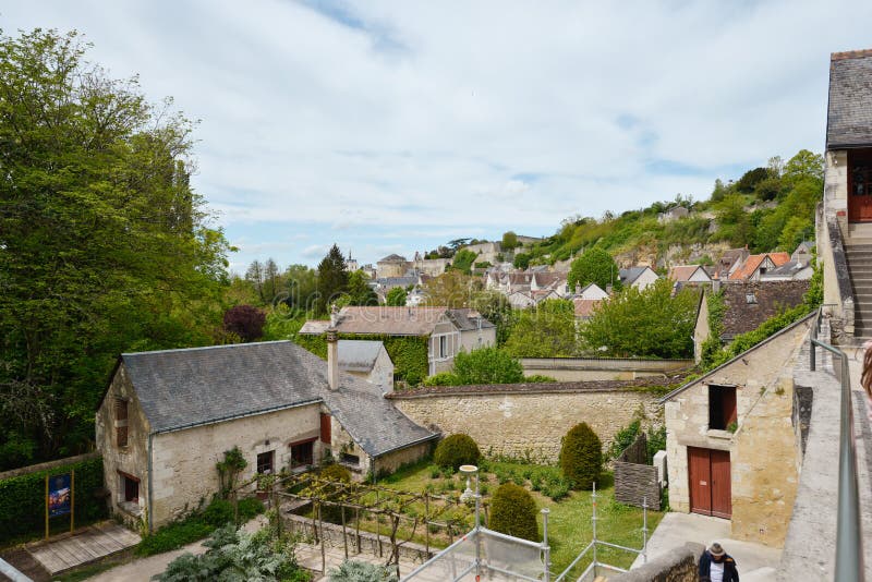View of the Kitchen Garden of the Clos Luce Castle Editorial Stock ...