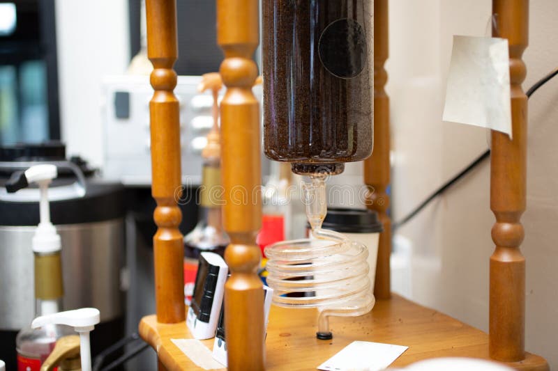 Kyoto drip machine stock photo. Image of drink, home - 281907392
