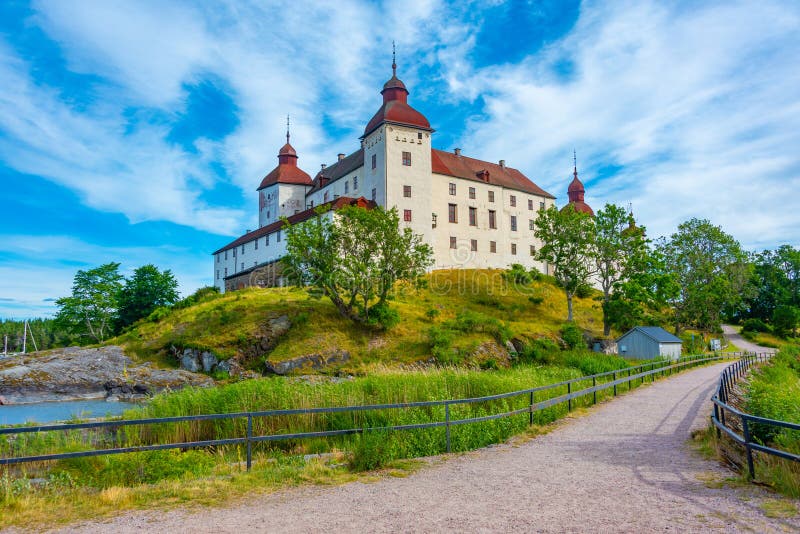 View of Lacko Castle in Sweden Stock Image - Image of scandinavia ...