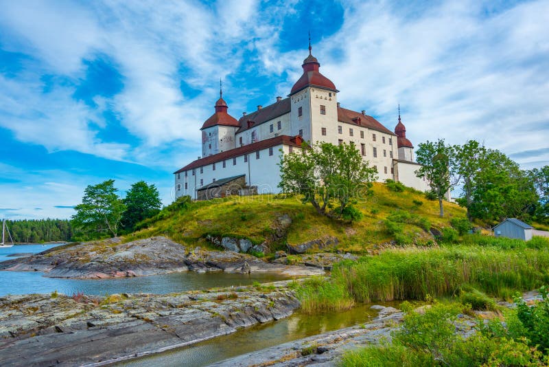 View of Lacko Castle in Sweden Stock Photo - Image of ancient, nordic ...