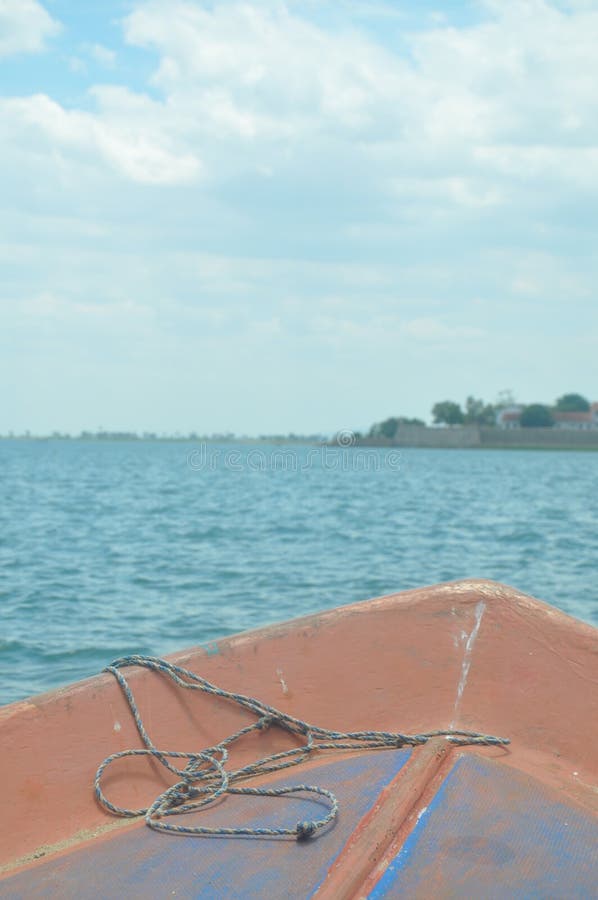 Boat stock photo. Image of lagoon, front, view, boat - 137228054
