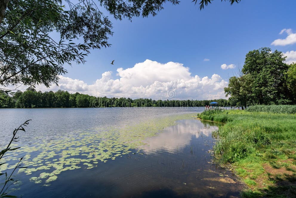 View of Lake Raifa in the Monastery Stock Photo - Image of landscape ...