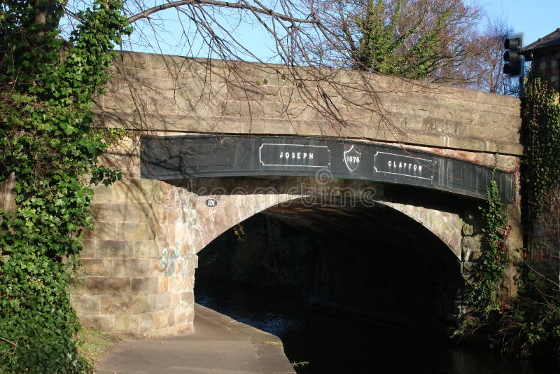 Joseph Clayton Bridge, Lancaster Canal, Lancaster Stock Photo - Image ...