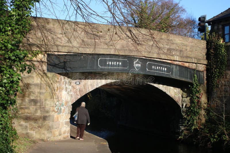 Joseph Clayton Bridge, Lancaster Canal, Lancaster Stock Photo - Image ...