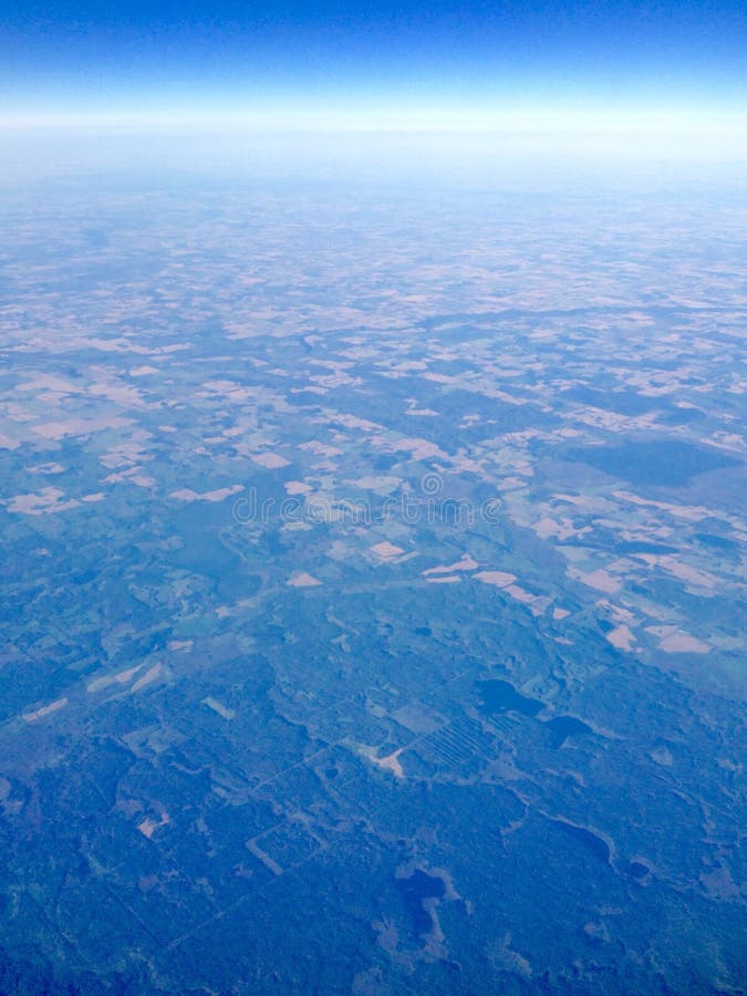 View on the Land from the Top Stock Image - Image of desert ...