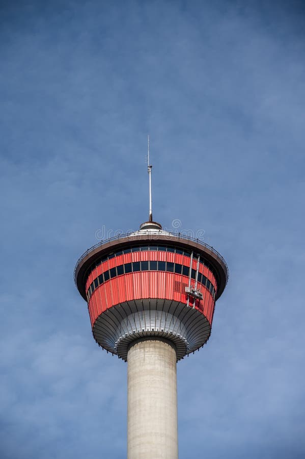 Calgary Tower stock image. Image of tourism, restaurant - 2937425