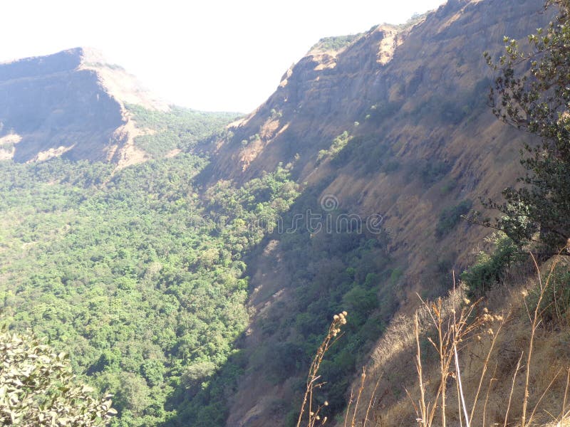 View of Landscape Side Hills and Mountains Stock Photo - Image of view ...
