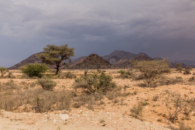 View of a Landscape of Somalila Stock Photo - Image of outdoor, travel ...