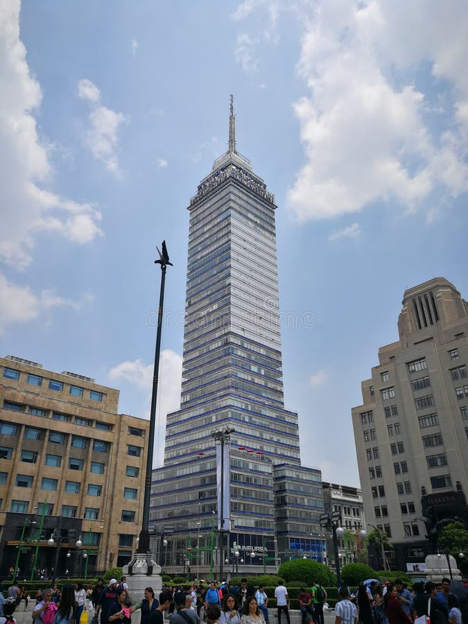 Latino Tower - Torre Latinoamericana Mexico City Editorial Photo ...