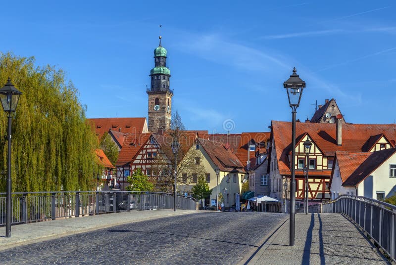 View of Lauf an Der Pegnitz, Germany Stock Photo - Image of urban ...