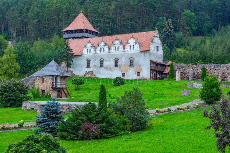 View of the Lazar Castle in Lazarea, Romania Stock Photo - Image of ...
