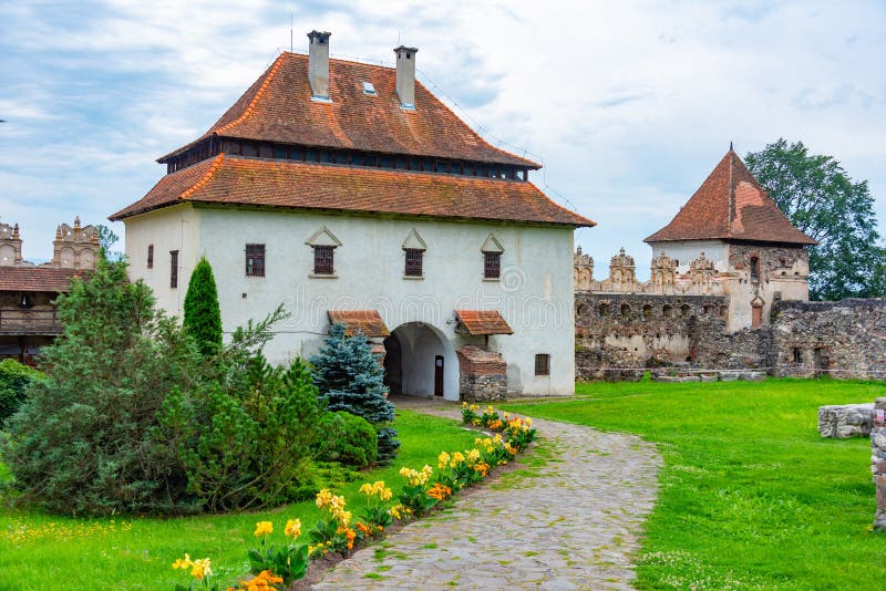 View of the Lazar Castle in Lazarea, Romania Stock Image - Image of ...
