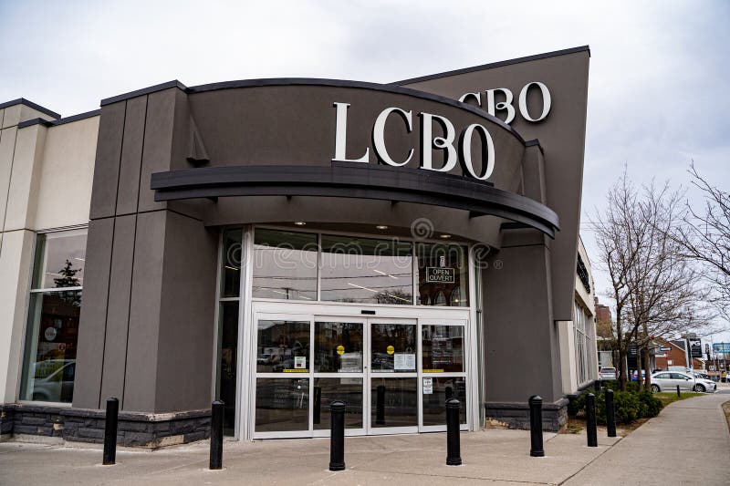 View of an LCBO Store in Toronto. Editorial Image - Image of control ...