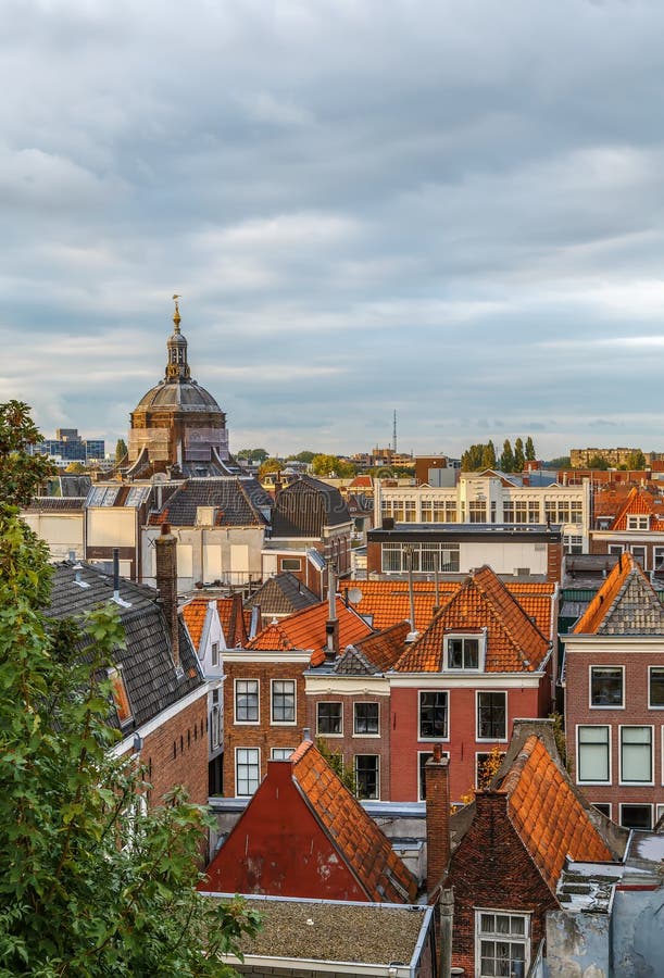 View Of Leiden, Netherlands Stock Image - Image of home, real: 86111825