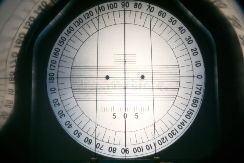 A View of Lens Meter in Ophthalmology Labor Stock Photo - Image of ...