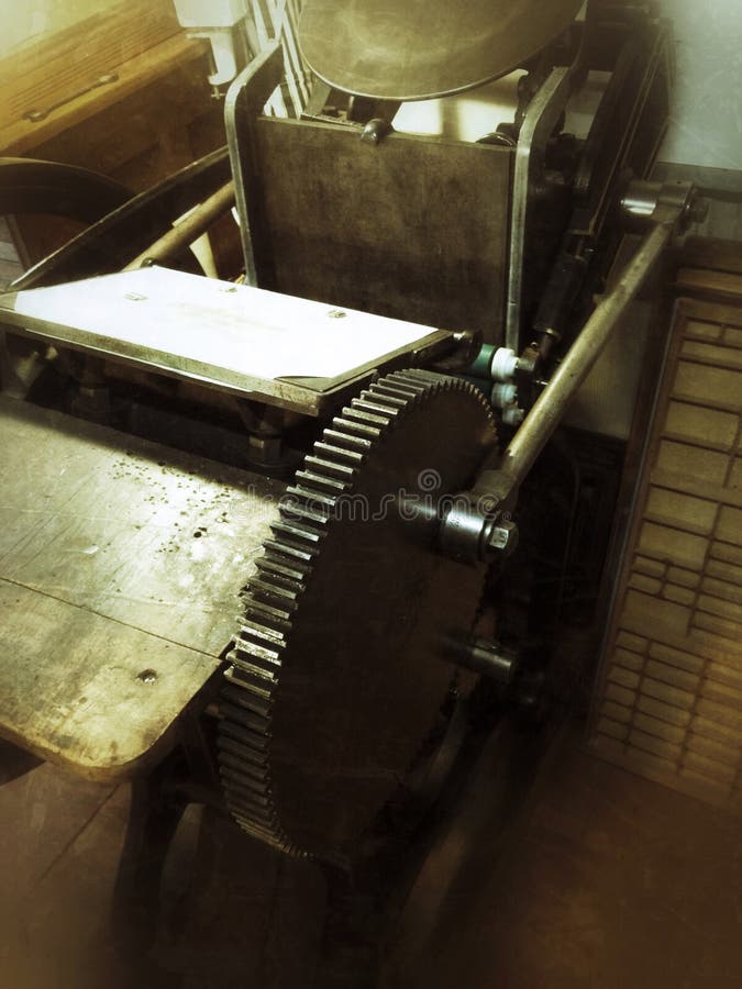 Punctuation Symbols in Letterpress Type Stock Photo - Image of isolated ...