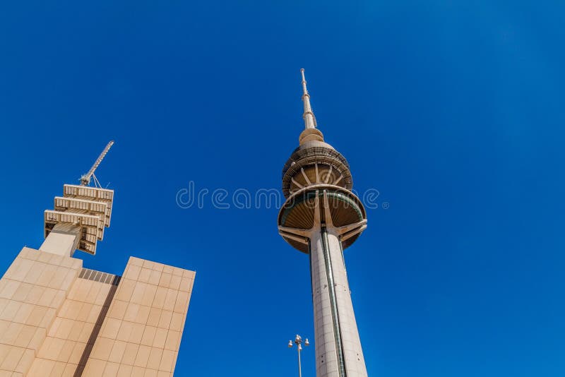 Liberation Tower stock image. Image of city, sphere - 187527839