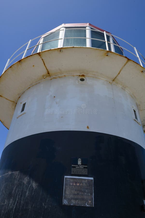 View at the Lighthouse of Cape Point in South Africa Stock Image ...