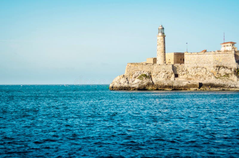 Lighthouse in Cuba stock photo. Image of iconic, spanish - 116785738