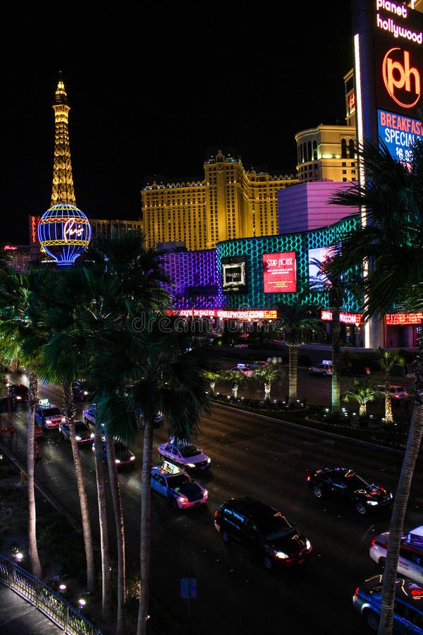 Las Vegas Strip, Las Vegas, NV Editorial Stock Photo - Image of tourism ...