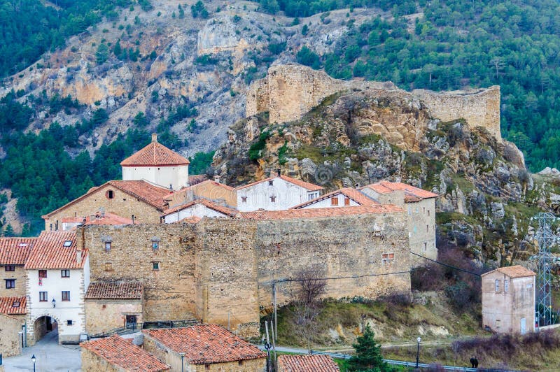 Linares de Mora stock photo. Image of mora, ancient, horizontal - 30975848