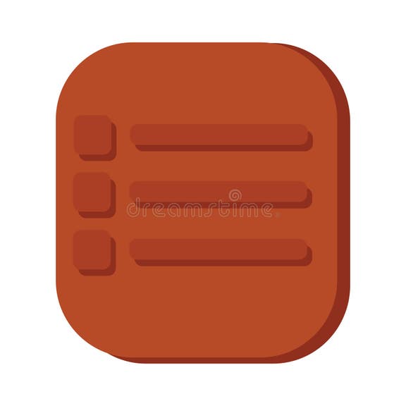 View List Button. Vector Illustration Decorative Design Stock Vector ...