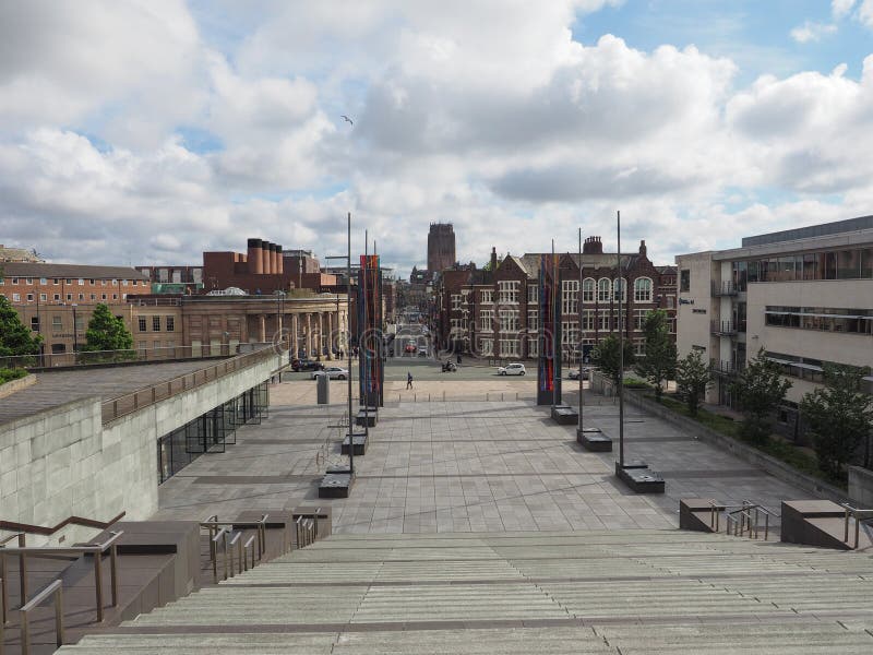 View of Liverpool editorial stock image. Image of north - 78952459