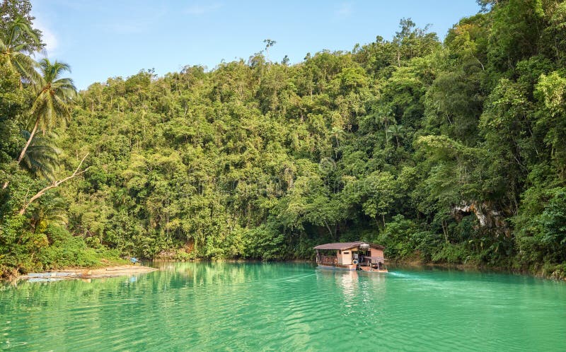 View of the Loboc River, One of the Main Destinations on Bohol Island ...
