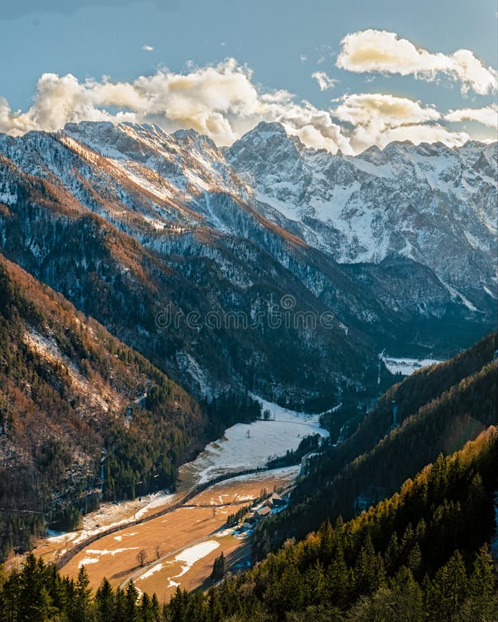 View of Logar valley stock image. Image of valley, hiking - 137756413
