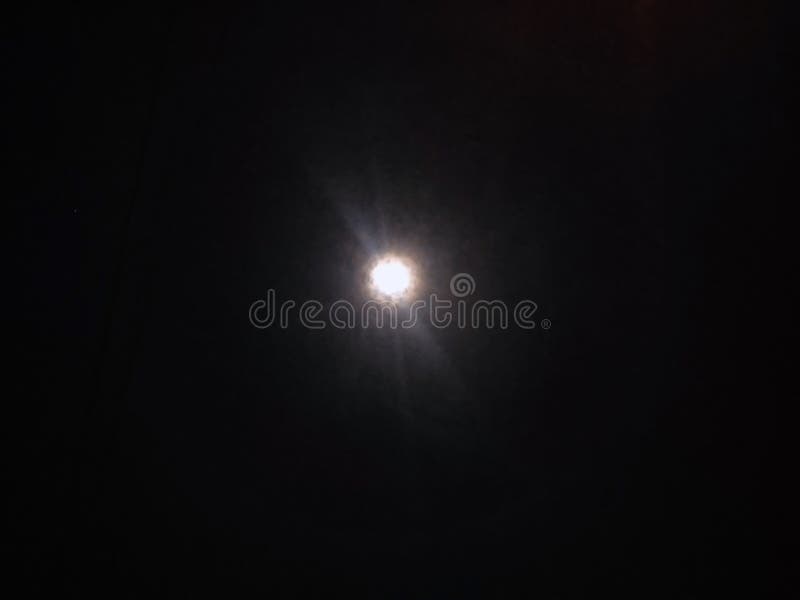 View Long Moon at Sky Night Stock Photo - Image of long, night: 222249382