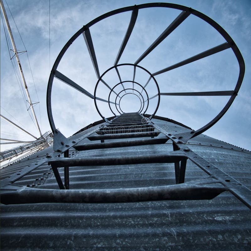 Grain Bin Stairs Stock Photos - Free & Royalty-Free Stock Photos from ...
