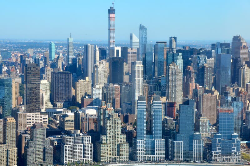 View of Lower Manhattan, New York City Stock Photo - Image of bridge ...