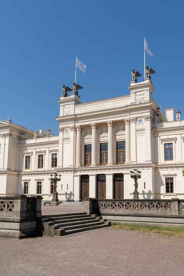 View of the Lund University Main Building Editorial Image - Image of ...