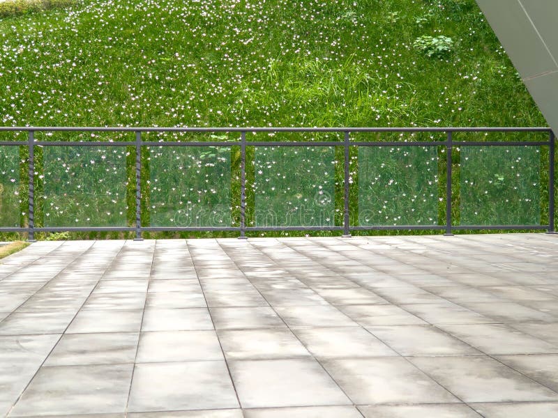 Greenery View from a Building Stock Image - Image of architecture ...