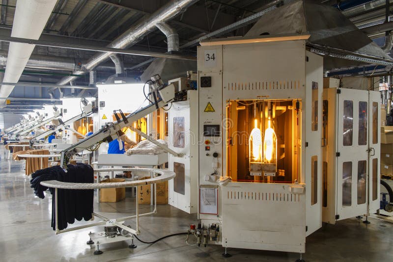 View of the Machine for Automatisation Visual Control Stock Image ...