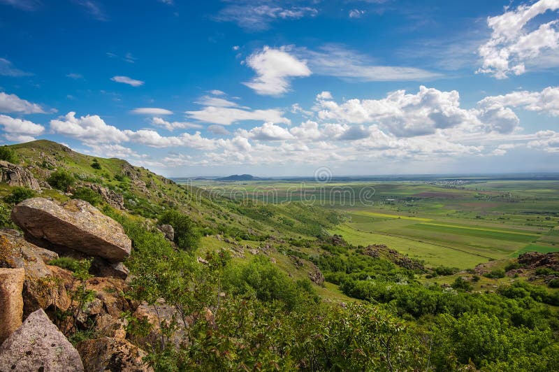 View from macin Mountains stock photo. Image of outdoor - 73288954