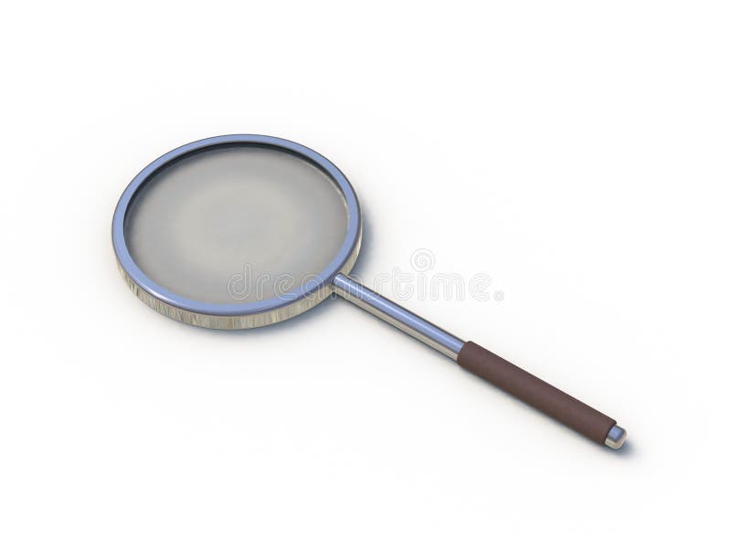 View through a Magnifying Glass Stock Photo - Image of direction ...
